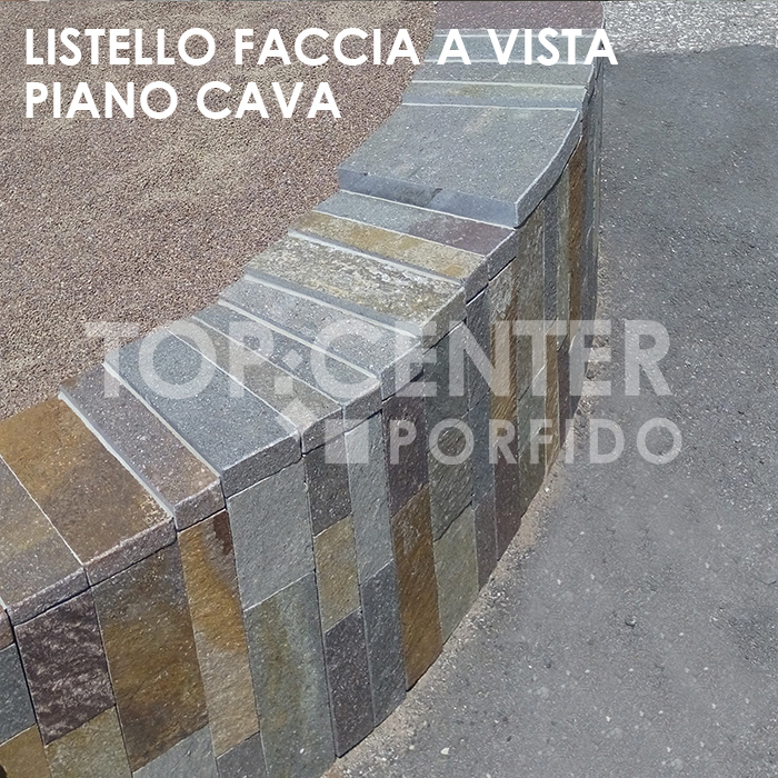 Tranciato e bugnato per rivestimenti lati tranciati